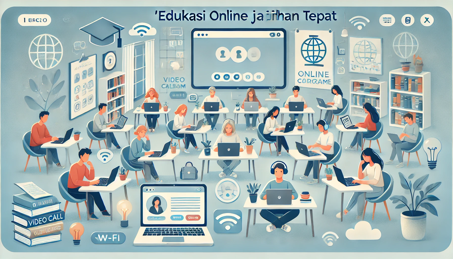 Edukasi Online Jadi Pilihan Tepat